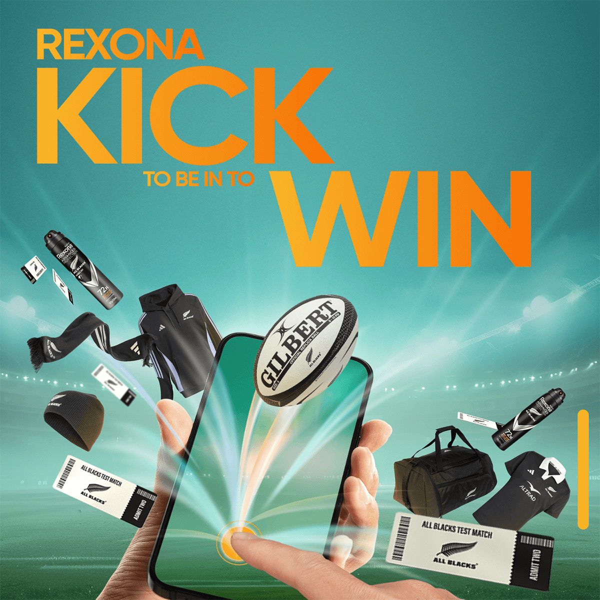 Rexona kick to be in to win